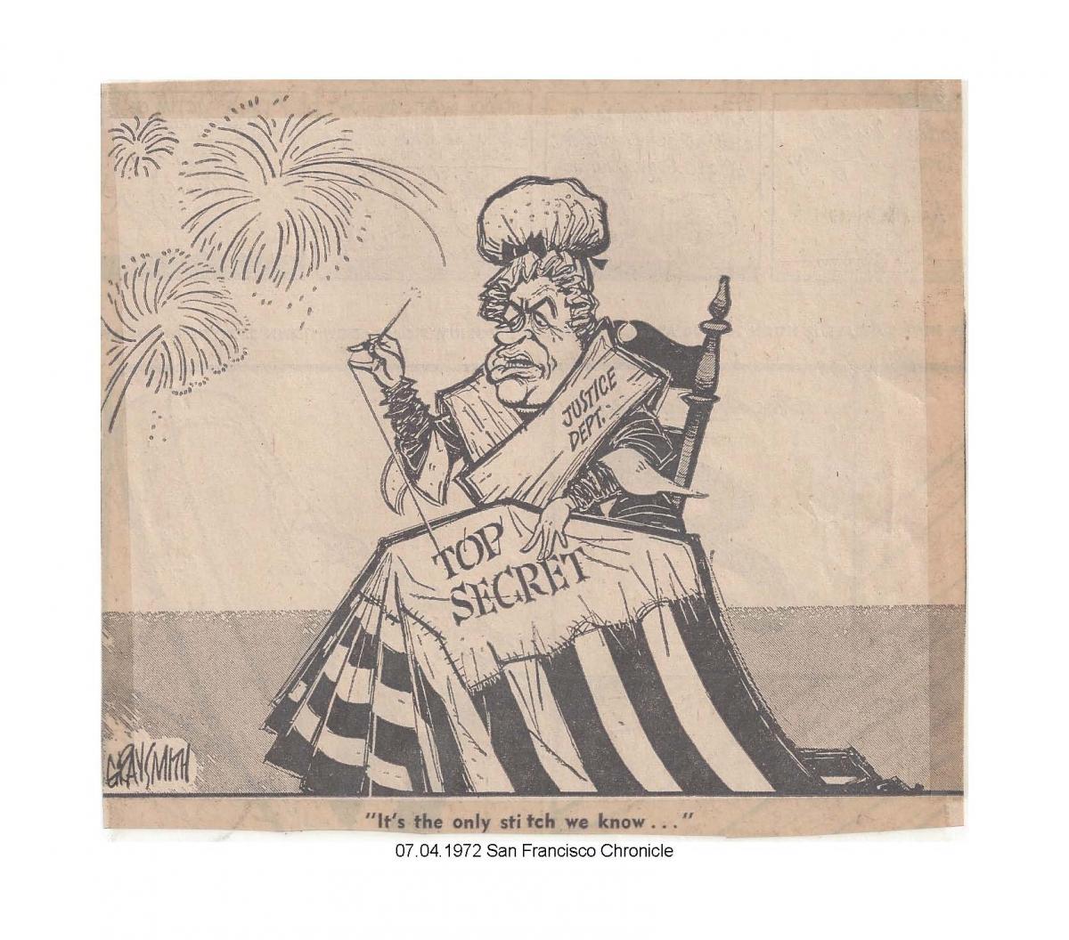 FOI Political cartoons dating from the 60s and 70s – National Freedom ...