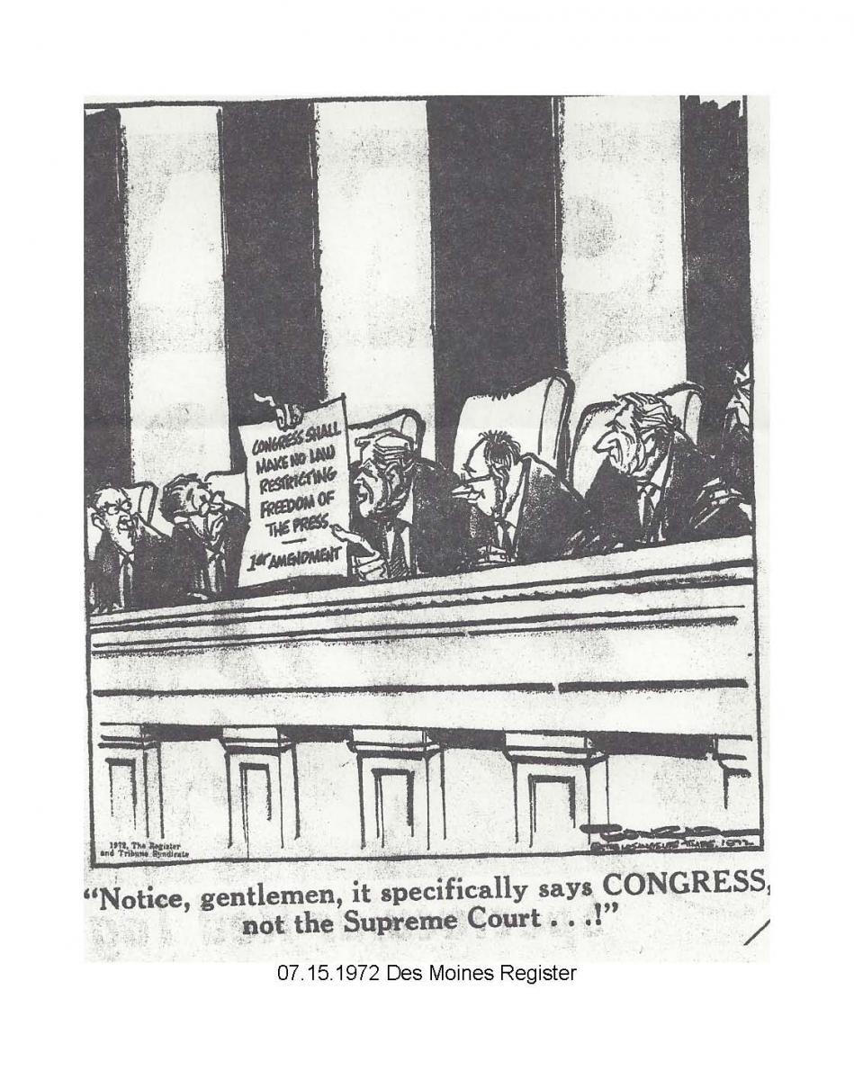 FOI Political cartoons dating from the 60s and 70s – National Freedom ...